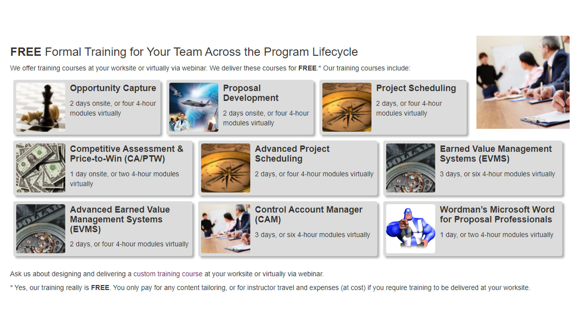 Free Training for Your Team! - SMAWins